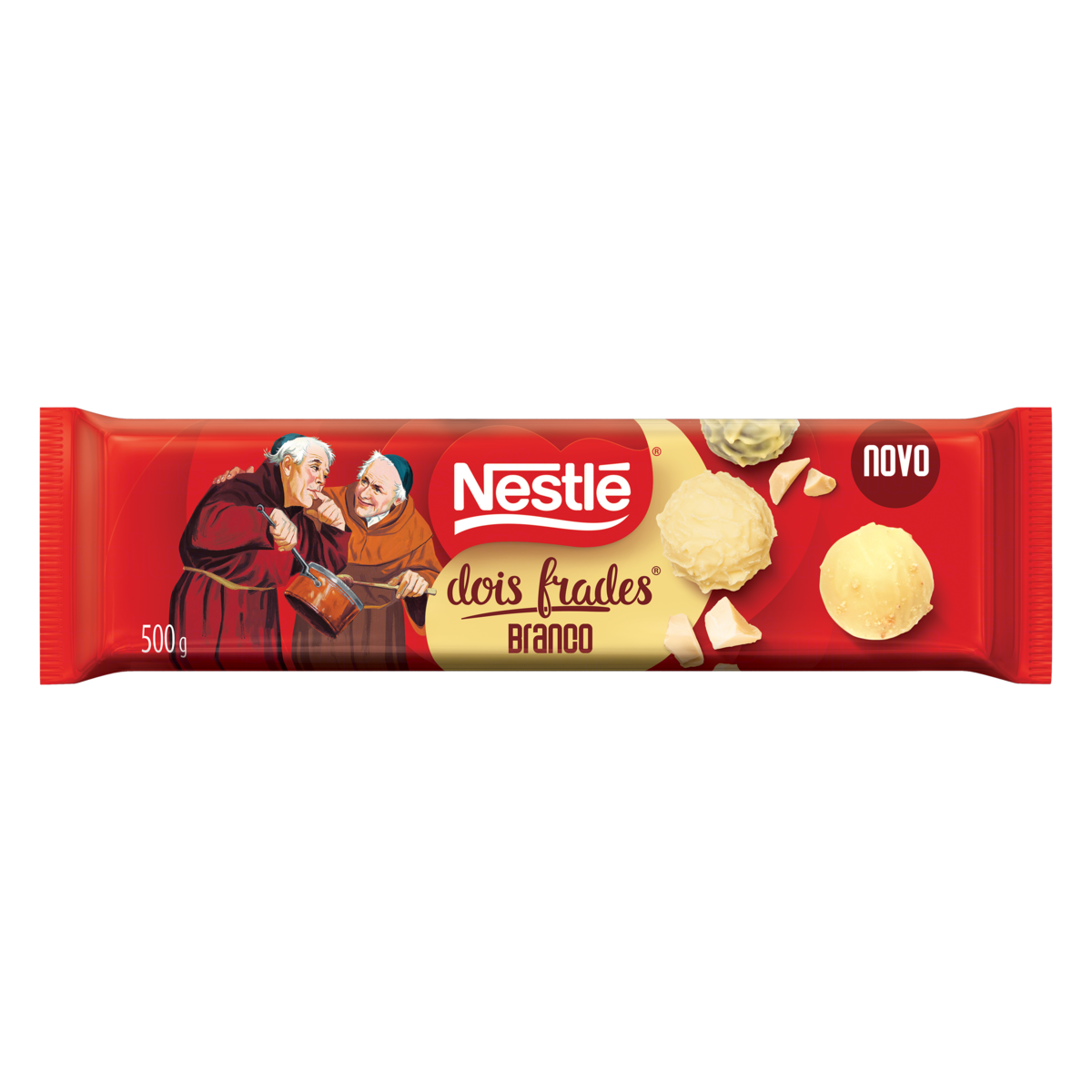 Chocolate Branco Nestlé Dois Frades Pacote 500g